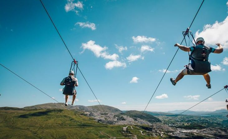 Zip world Llechwedd | Oyster Holiday Cottages